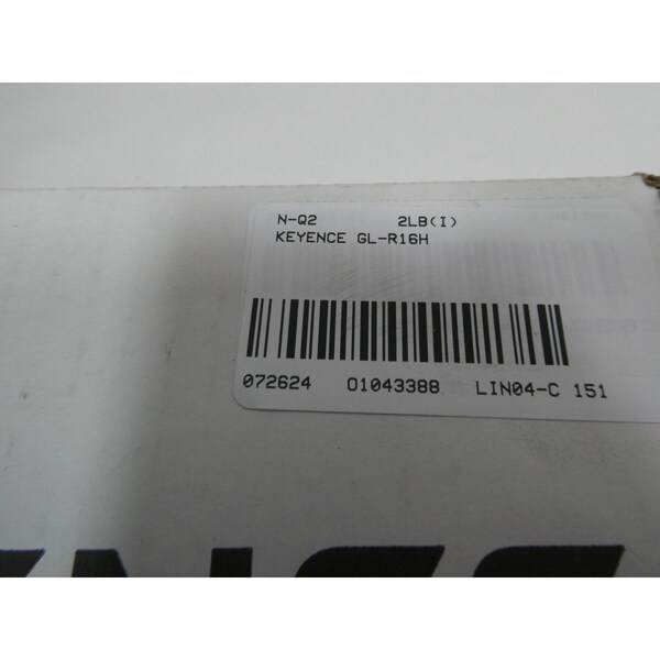 Keyence GL-R16H Light Curtain Set 24v-dc - GL-R16H - FerreDepot