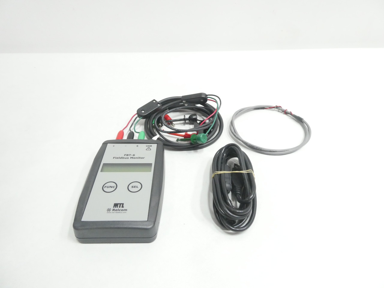 RELCOM FBT-6 FIELDBUS MONITOR ASSEMBLY TEST EQUIPMENT - MRO INDUSTRIAL