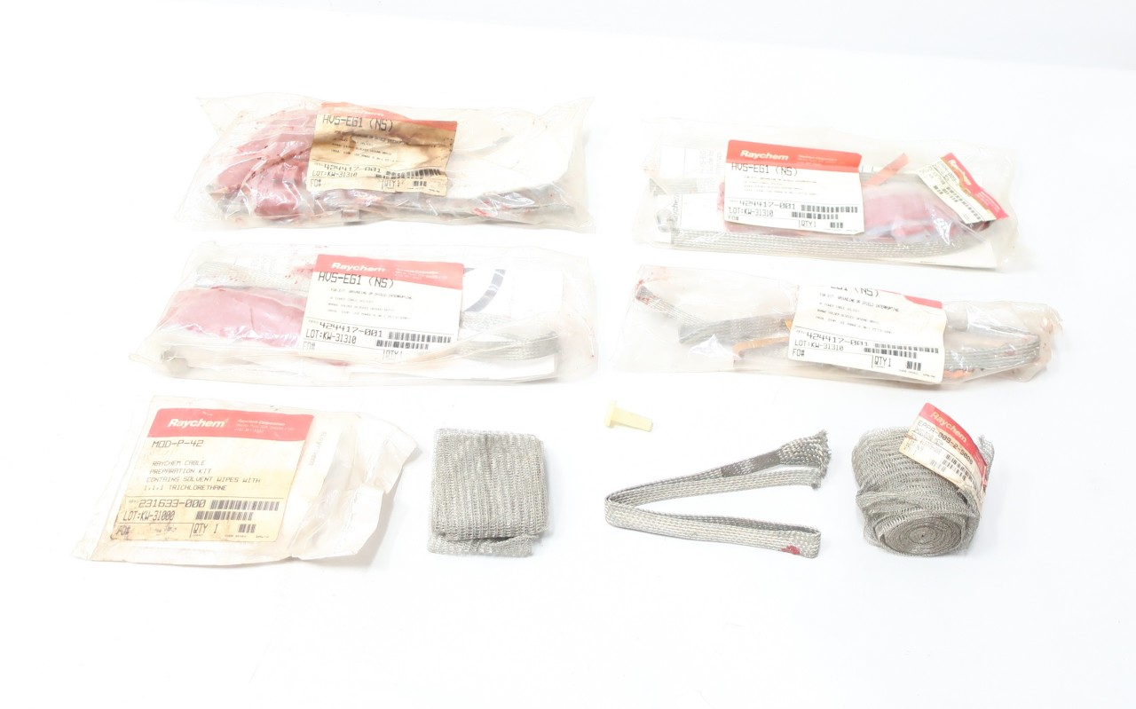RAYCHEM HVS-EG1(NS) SPLICE EXTEND GROUND TERMINATION KIT 0.3-1.25IN ...