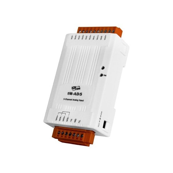 Icp Das 5-channel Isolation Analog Input Module with High Voltage Protection - tM-AD5 - FerreDepot