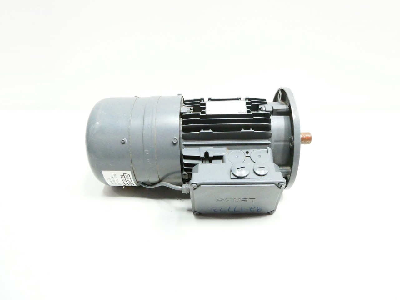LENZE MFEMAIG090-32C1U 3PH 4KW 3480RPM 24MM 370V-AC AC MOTOR - MRO ...