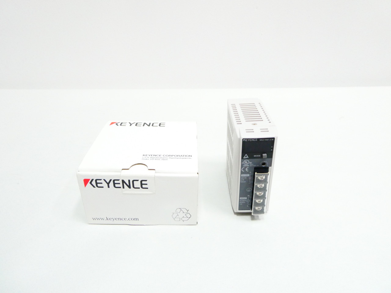 KEYENCE MS2-H50 SWITCHING 100-240V-AC 2.1A AMP 24V-DC AC TO DC POWER ...