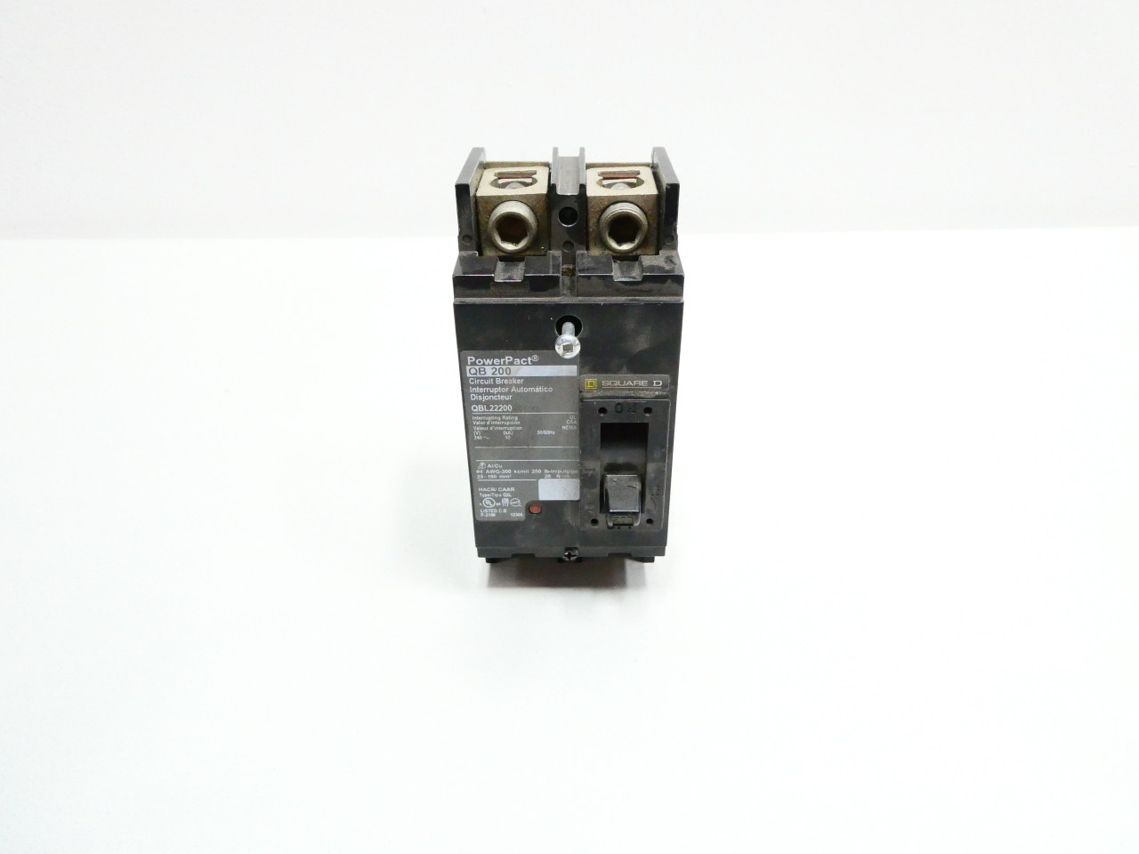 SQUARE D QBL22200 POWERPACT 2P 200A AMP 240V-AC MOLDED CASE CIRCUIT ...