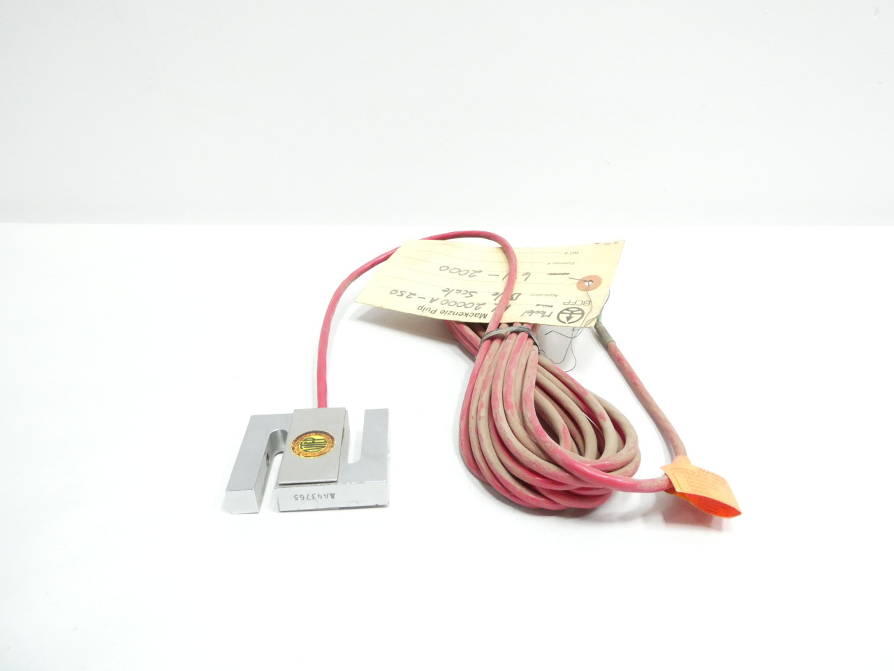 RICE LAKE RL20000A-250 LOAD CELL 250LBS TEST EQUIPMENT - MRO INDUSTRIAL
