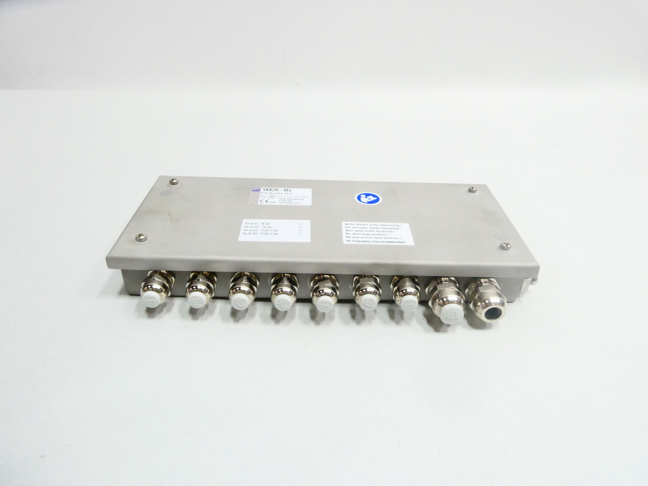 HBM VKK2R-8EX LOAD CELL JUNCTION BOX TEST EQUIPMENT - MRO INDUSTRIAL