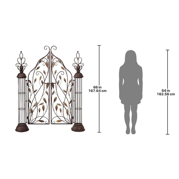 Design Toscano The Princess' Entryway Metal Garden Gate - FU71435 ...