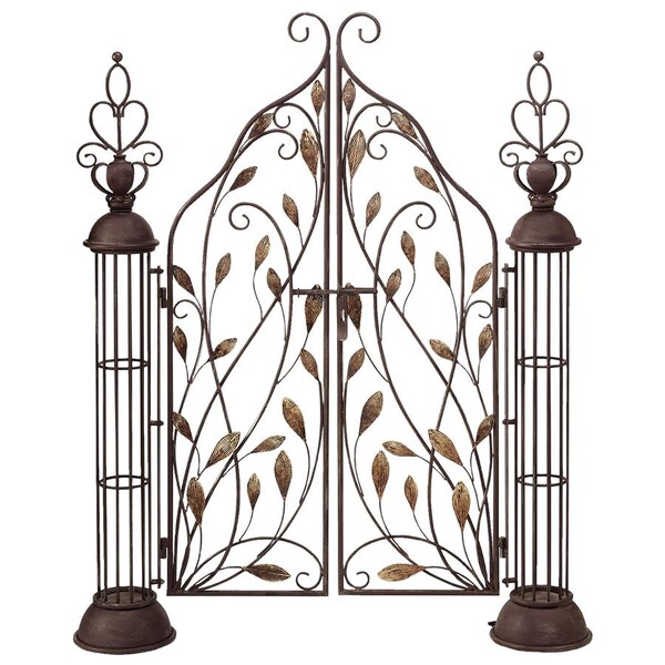 Design Toscano The Princess' Entryway Metal Garden Gate - FU71435 ...