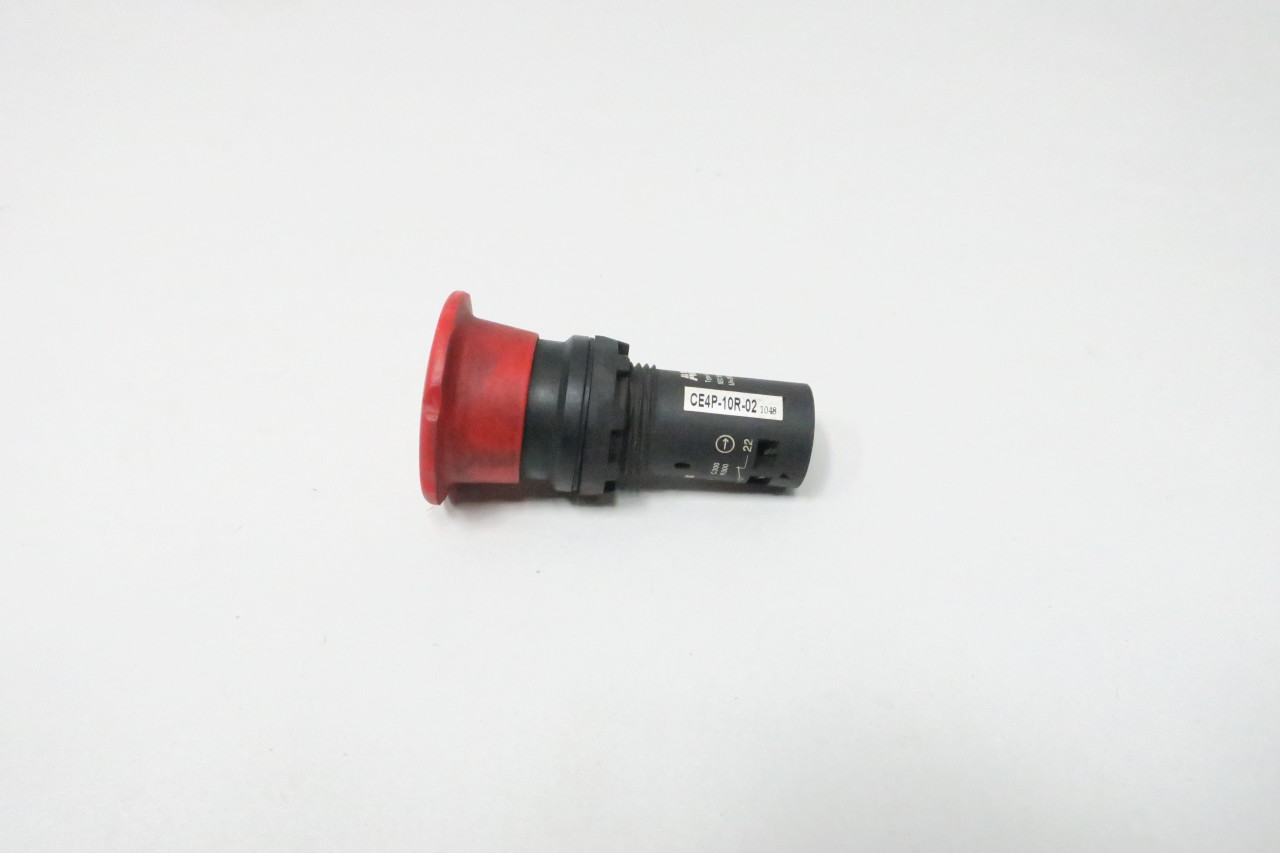 ABB CE4P-10R-02 EMERGENCY STOP BUTTON - MRO INDUSTRIAL