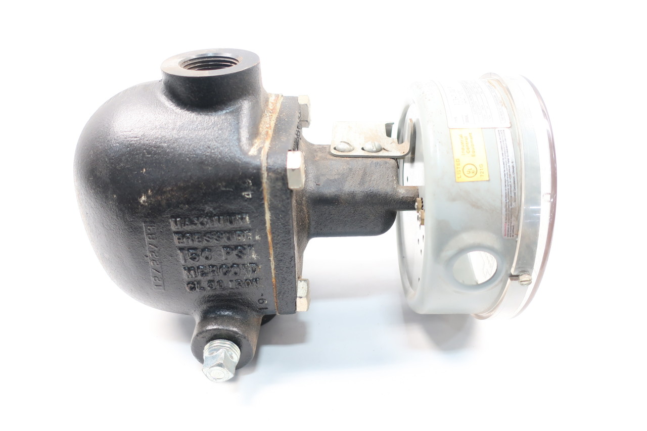 MERCOID 123-3-RG-F 120/240V-AC FLOAT SWITCH - MRO INDUSTRIAL