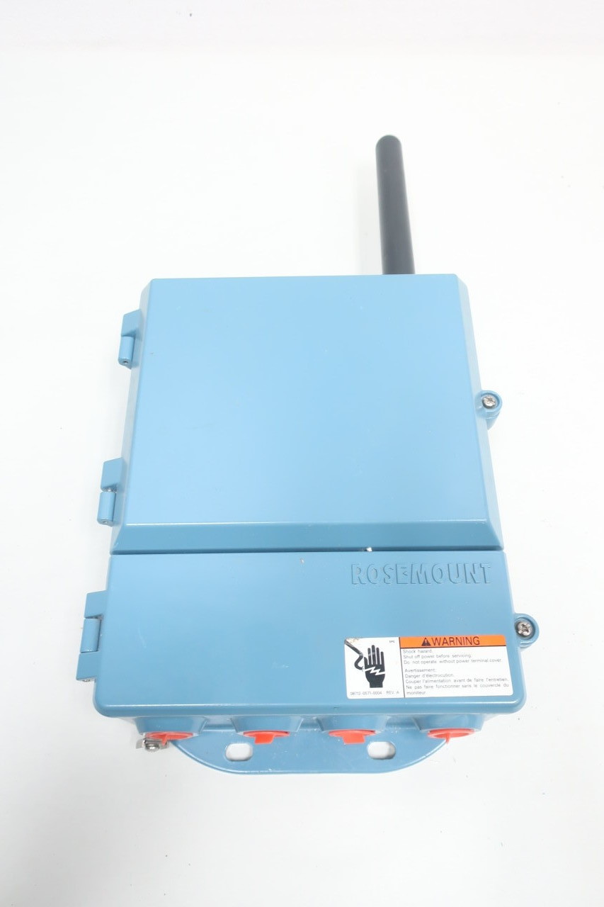 ROSEMOUNT 1420A1A2N1N5K1112 WIRELESS GATEWAY 24V-DC ETHERNET AND ...