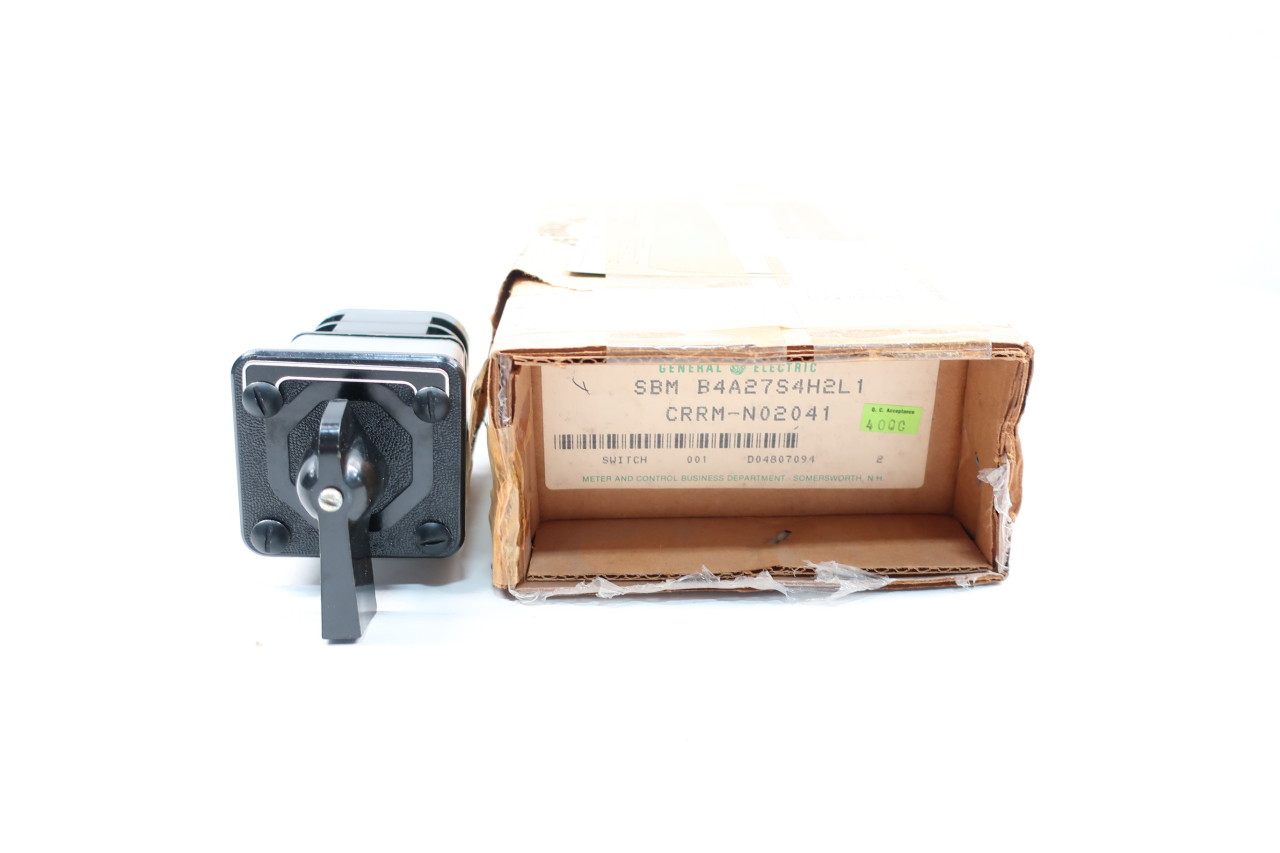 GENERAL ELECTRIC GE 16SBMB4A27S4H2L1 ROTARY CAM SWITCH - MRO INDUSTRIAL