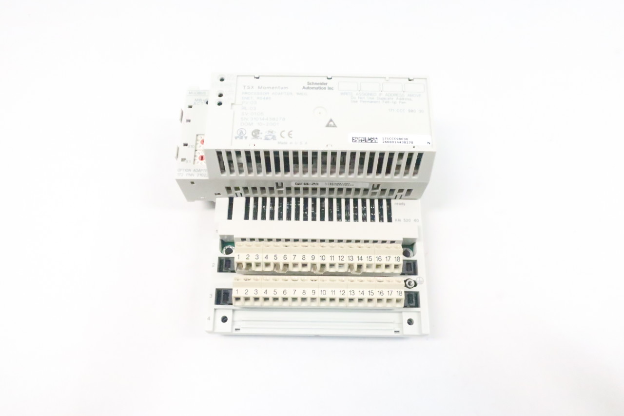 SCHNEIDER 171 CCC 980 30 TSX MOMENTUM PROCESSOR MODULE - MRO INDUSTRIAL