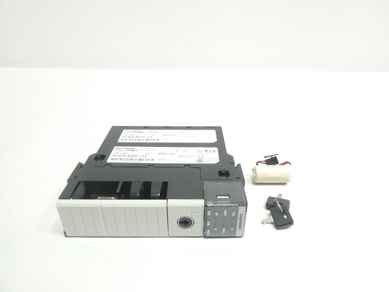 ALLEN BRADLEY 1756-L55M12 CONTROLLOGIX SER A PROCESSOR MODULE - MRO ...