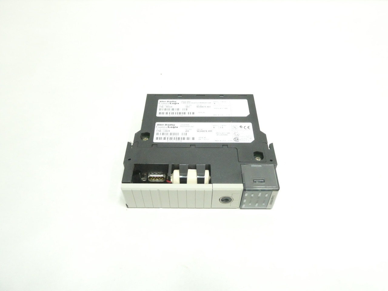 ALLEN BRADLEY 1756-M23 1756-L55 CONTROLLOGIX CPU PROCESSOR SER A ...