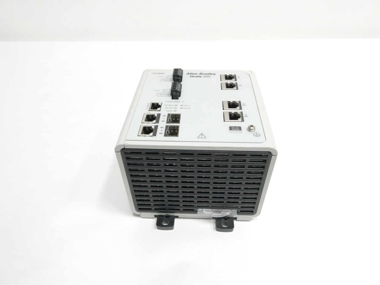 ALLEN BRADLEY 1783-MS06T STRATIX 8000 6 PORT MANAGED SWITCH ETHERNET ...