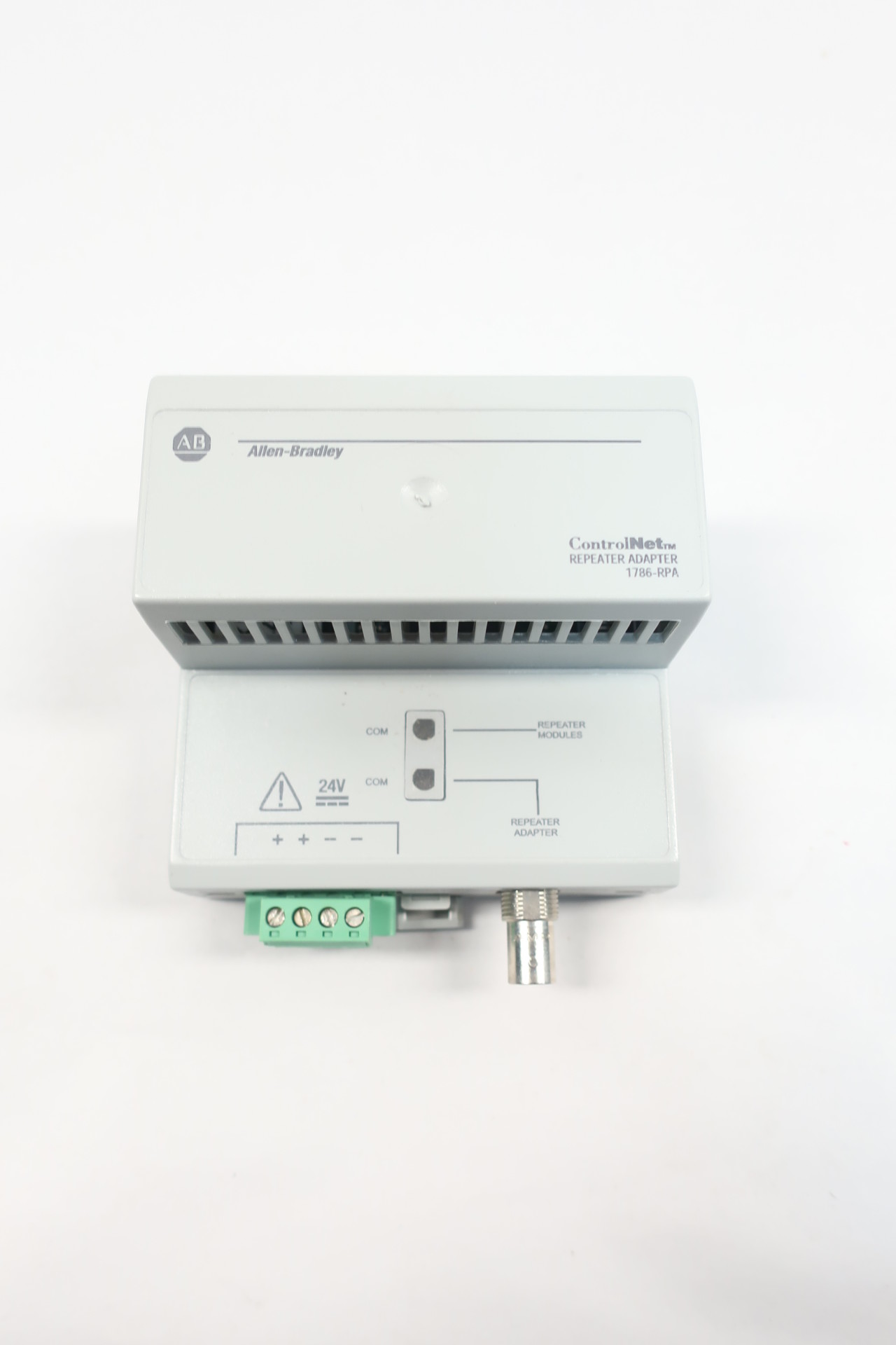 ALLEN BRADLEY 1786-RPA CONTROLNET REPEATER ADAPTER SER B ETHERNET AND ...