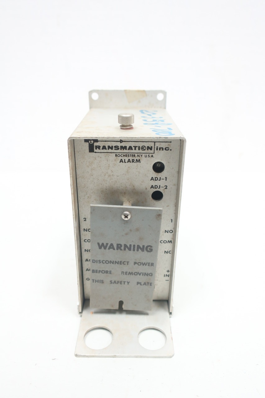 TRANSMATION 210A ALARM 117V-AC 4-20MADC OTHER PLC AND DCS MODULE - MRO ...
