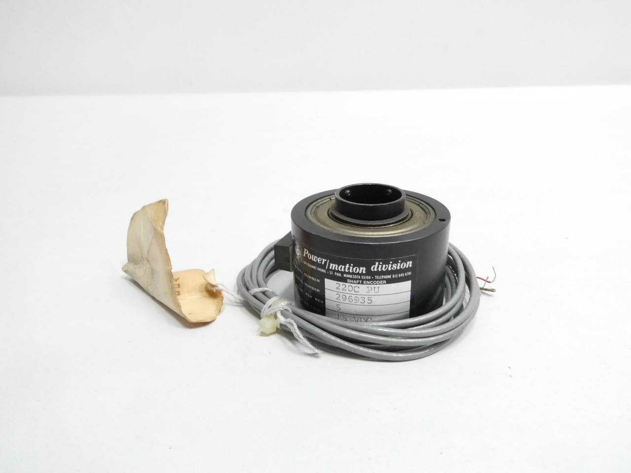 ACCU-CODER 220C PU 15V-DC ROTARY ENCODER - MRO INDUSTRIAL