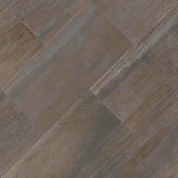 Msi Oxide Iron 24 In. X 48 In. Matte Porcelain Floor And Wall Tile, 2PK ...