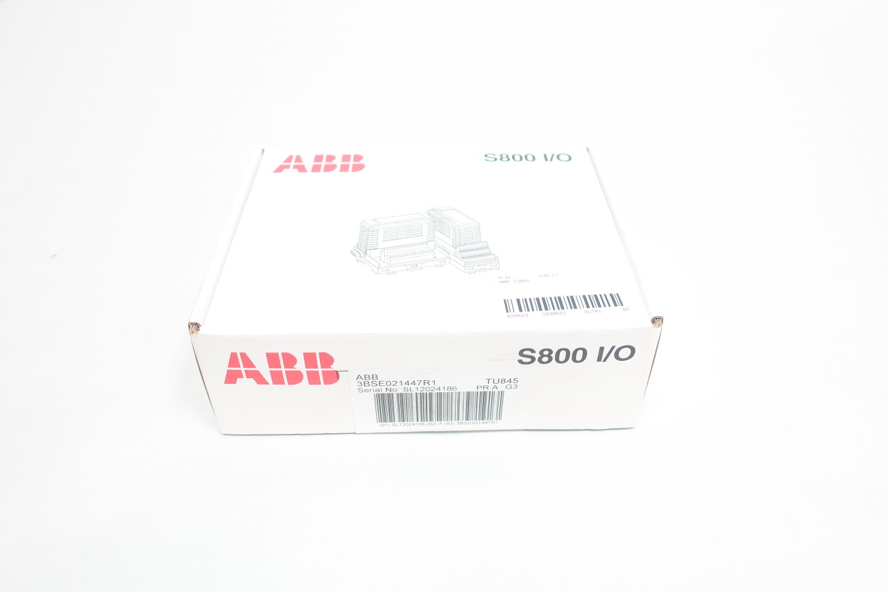ABB 3BSE021447R1 TU845 S800 I/O TERMINATION UNIT OTHER PLC AND DCS MODULE - MRO INDUSTRIAL