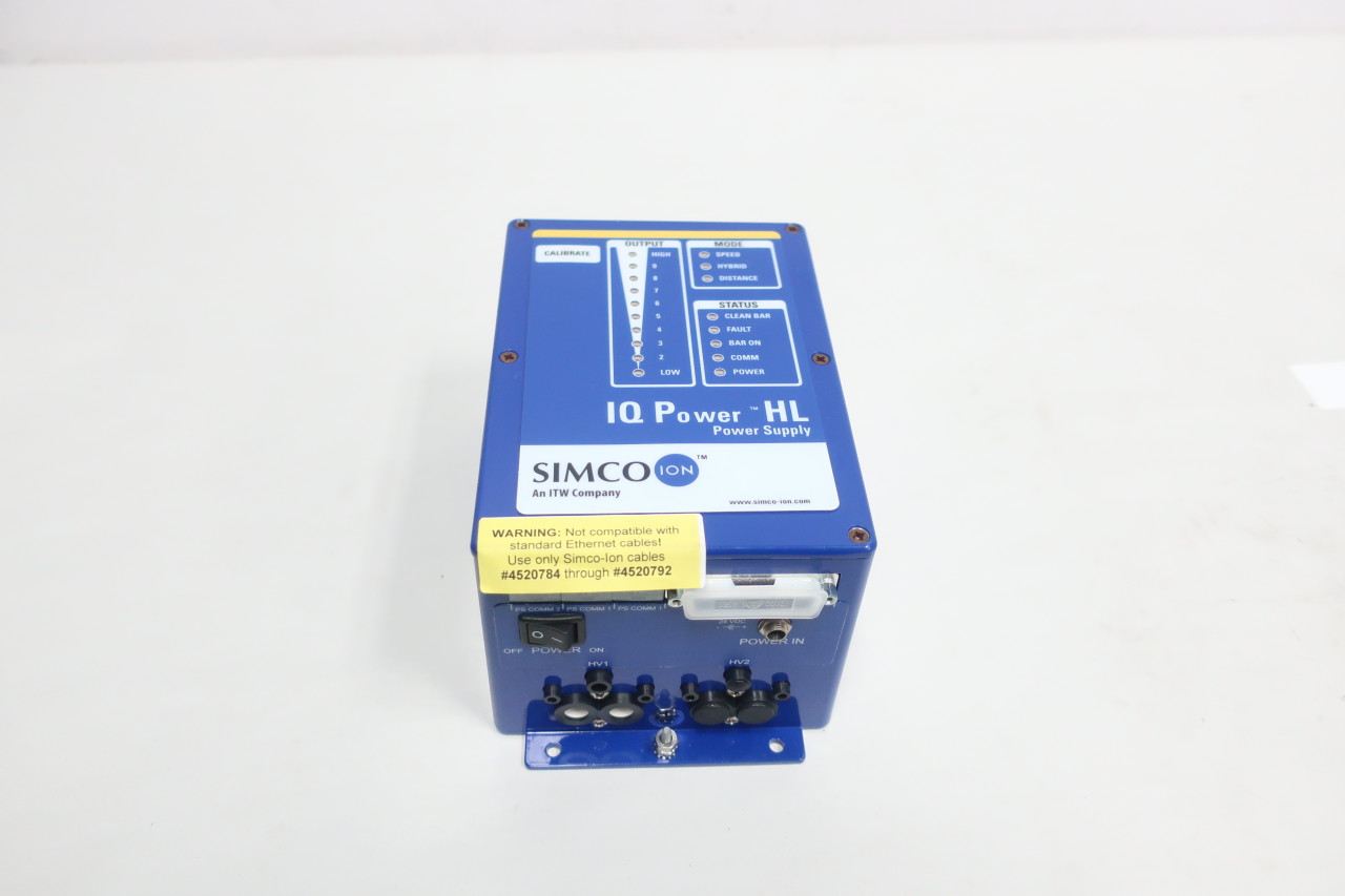 SIMCO 4012509 IQ POWER HL 24V-DC 8KV-DC POWER SUPPLY MODULE - MRO ...