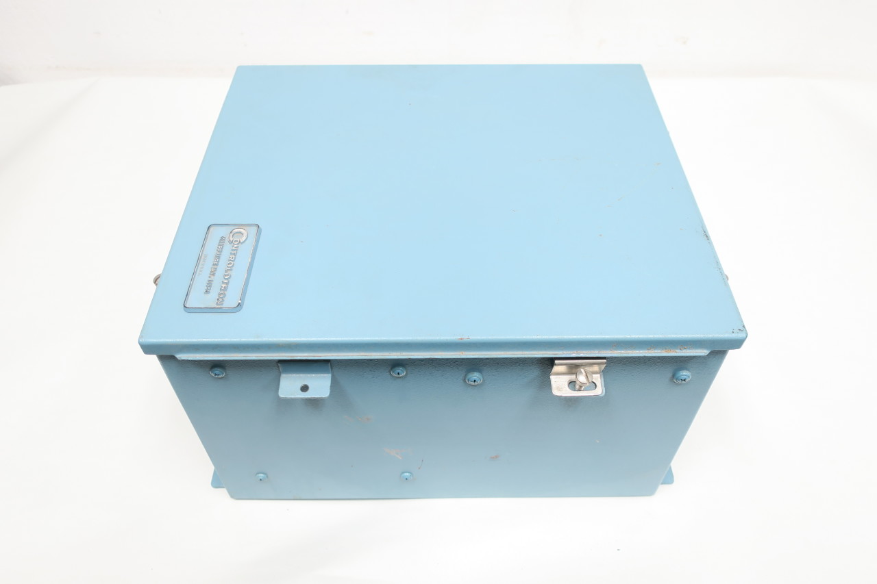 CONTROLOTRON 484DTN1ADA-B CLAMP-ON FLOW METER FLOW DISPLAY COMPUTER ...