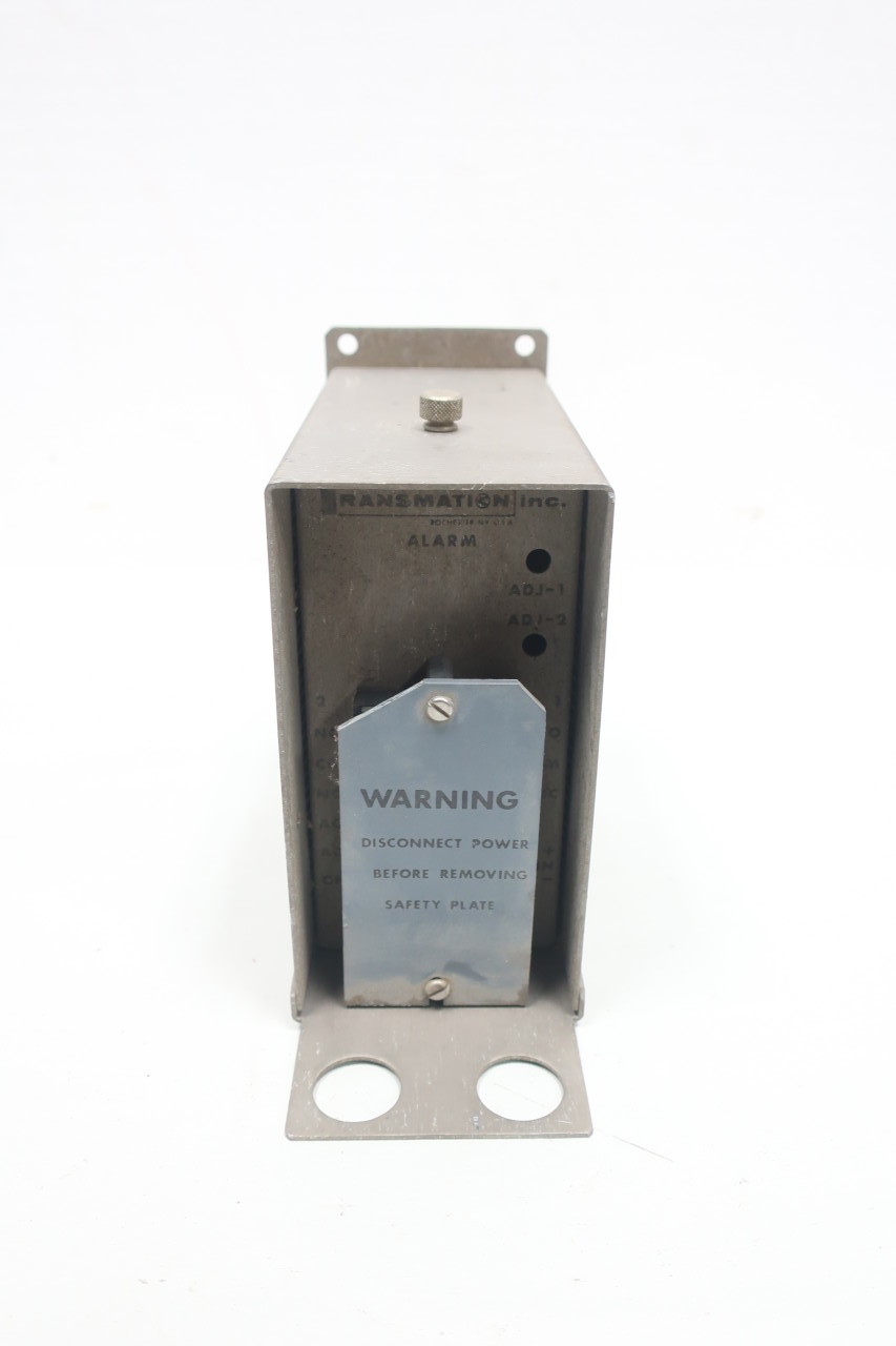 TRANSMATION 530A-30 ALARM 1-5V-DC 117V-AC OTHER PLC AND DCS MODULE ...