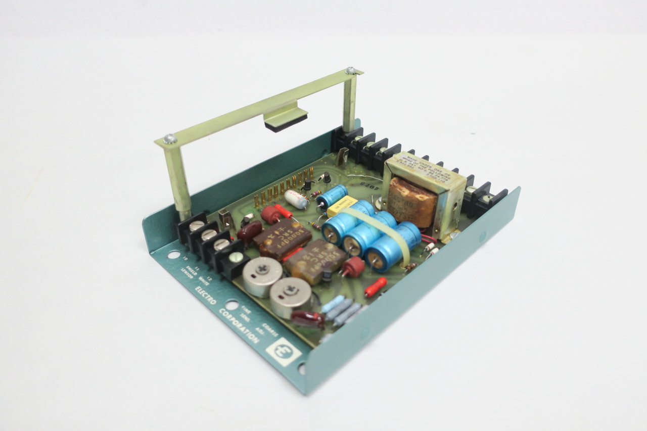 ELECTRO CORPORATION 55-122 PROXIMITY CONTROL AMPLIFIER PCB CIRCUIT ...