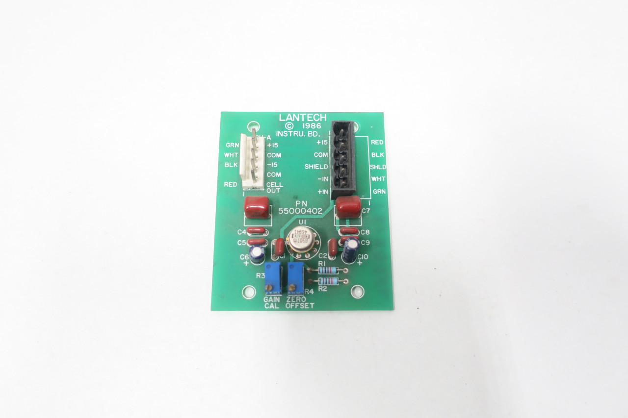 LANTECH 55000402 LOAD CELL PCB CIRCUIT BOARD - MRO INDUSTRIAL