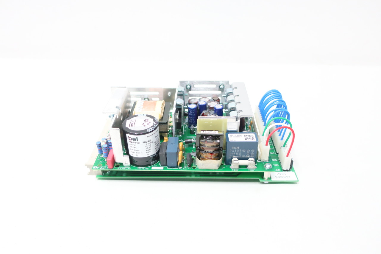 BEL 63961 D20655 NWL POWER SUPPLY 100-250V-AC 24V-DC PCB CIRCUIT BOARD ...