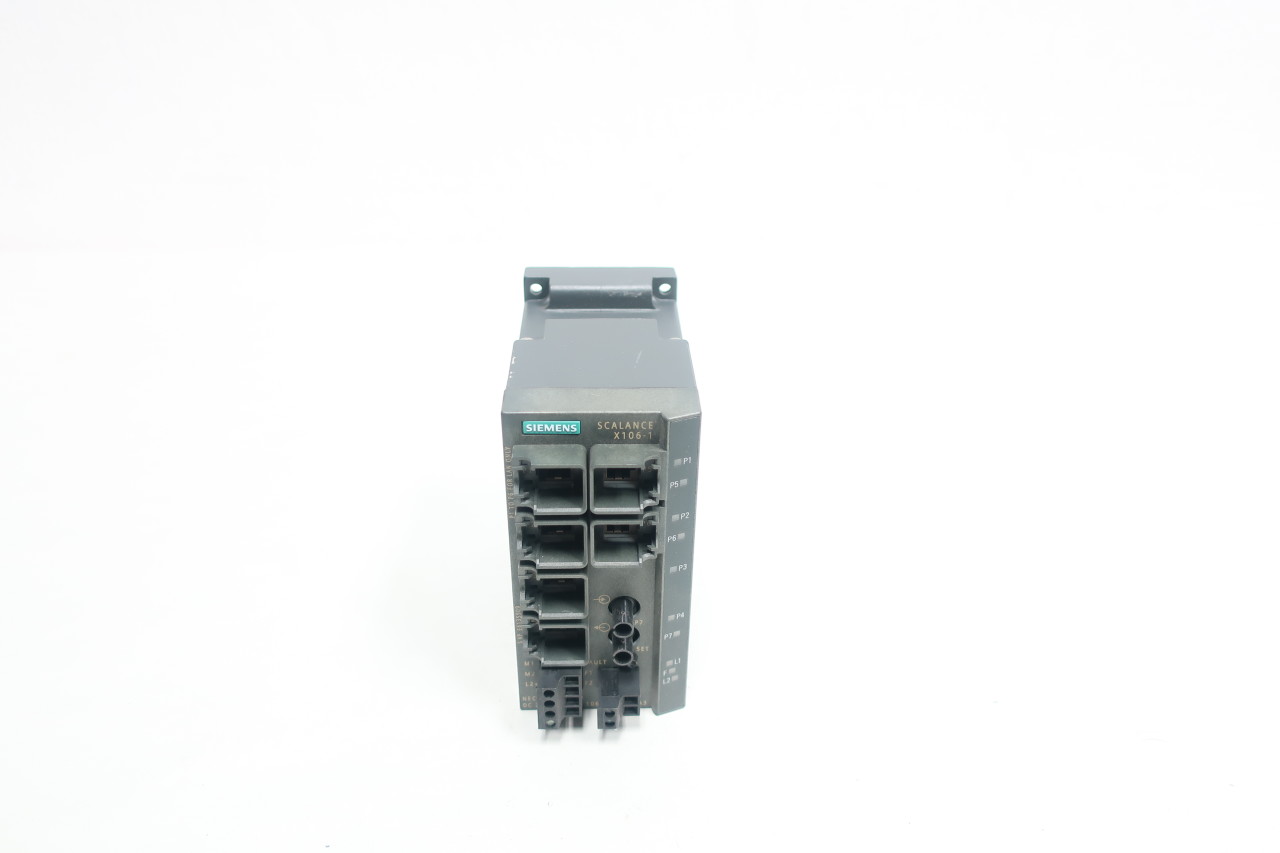 SIEMENS 6GK5106-1BB00-2AA3 SIMATIC NET INDUSTRIAL ETHERNET SWITCH ETHERNET AND COMMUNICATION ...