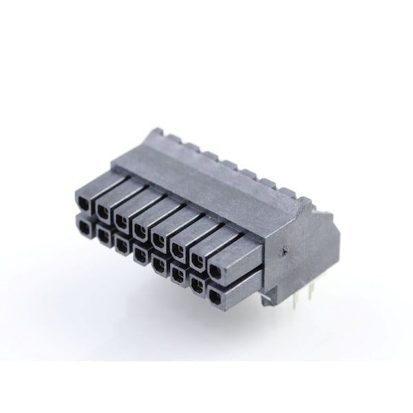 Molex Rectangular Power Connector, 16 Contact(S), Female, Solder ...