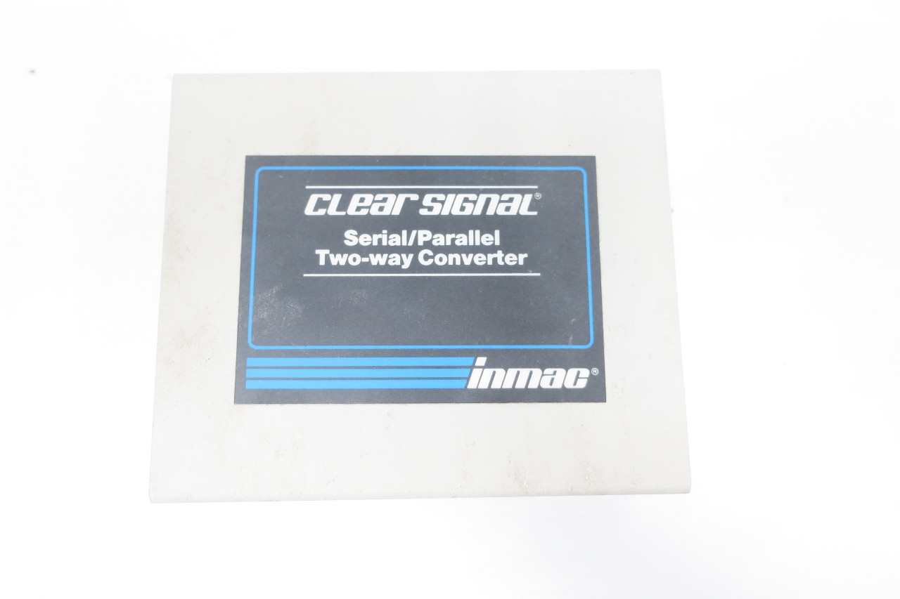 INMAC 800050 CLEAR SIGNAL SERIAL/PARALLEL TWO-WAY CONVERTER ETHERNET ...