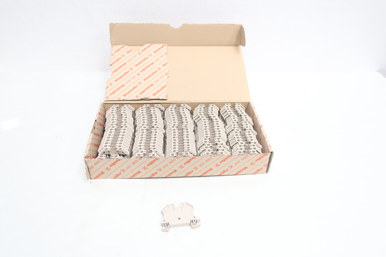 WEIDMULLER 1020200000 BOX OF 100 TERMINAL AND CONTACT BLOCK - MRO ...