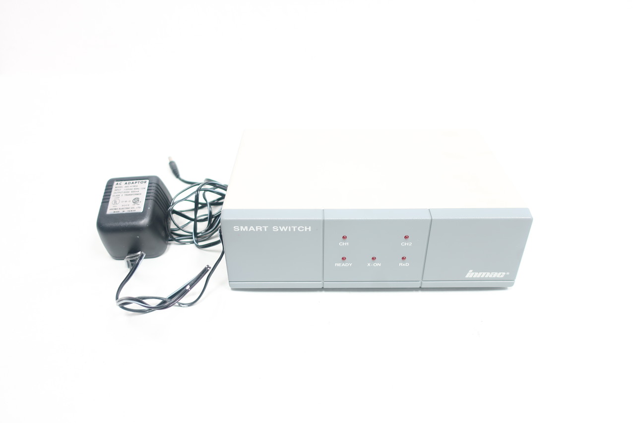 INMAC 8137 2PORT SMART SWITCH 9V-DC ETHERNET AND COMMUNICATION MODULE ...