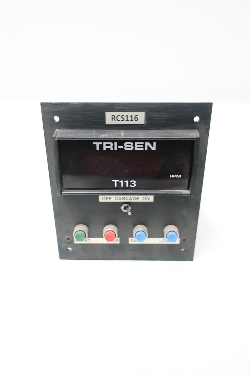 TRI-SEN 84-2157 RCS116 SPEED 120V-AC 12V-DC 4-20MA CONTROLLER MODULE ...