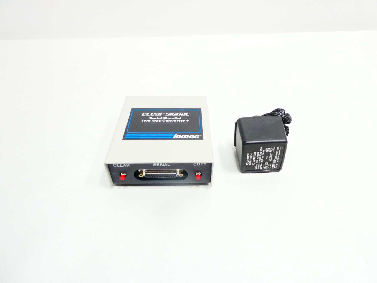 INMAC 857910 CLEAR SIGNAL SERIAL/PARALLEL TWO WAY CONVERTER ETHERNET ...