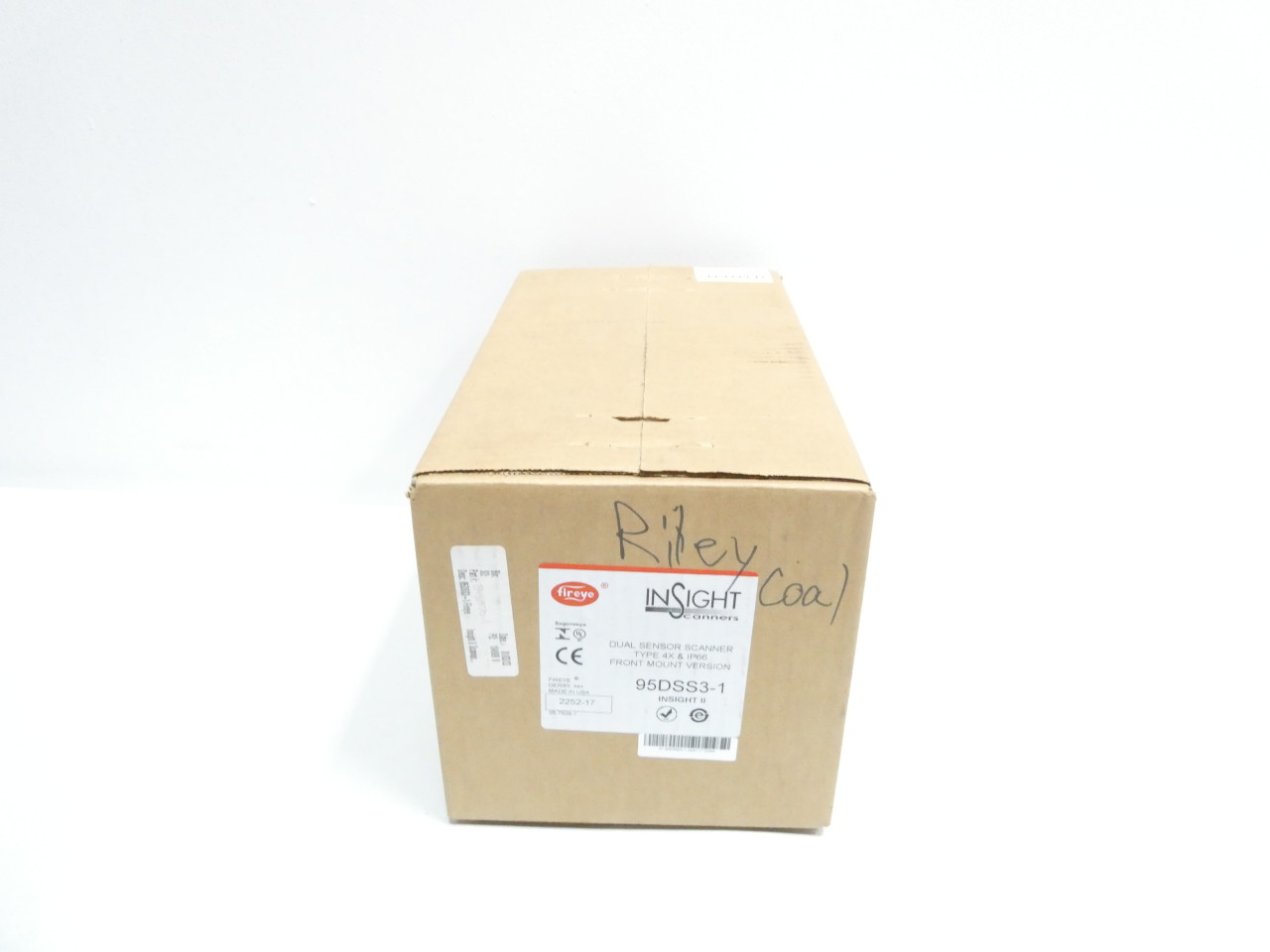 FIREYE 95DSS3-1 INSIGHT II INTEGRATED FLAME SCANNER 24V-DC OTHER SENSOR ...