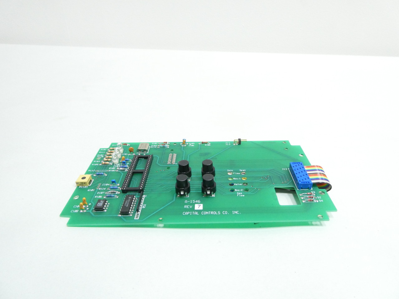 CAPITAL CONTROLS A-1546 REV 7 PCB CIRCUIT BOARD - MRO INDUSTRIAL
