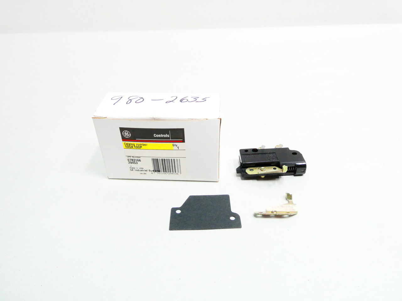 GENERAL ELECTRIC GE 105X100P AUXILIARY CONTACT KIT CONTACTOR PARTS AND ...