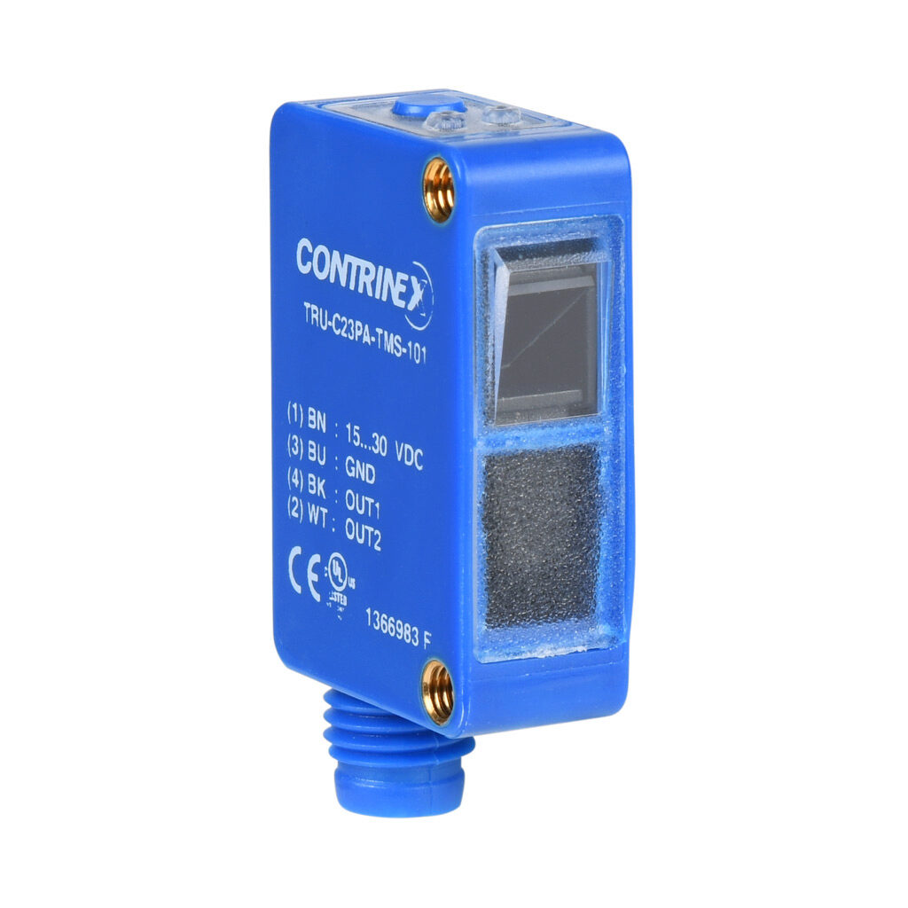 TRU-C23PA-TMS-101 - Contrinex photoelectric sensor, rectangular ...