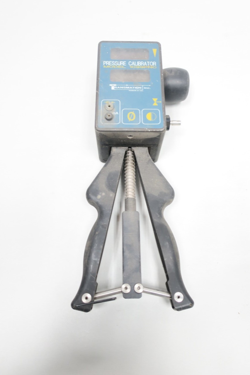 TRANSMATION 1099PNC PRESSURE CALIBRATOR TEST EQUIPMENT - MRO INDUSTRIAL