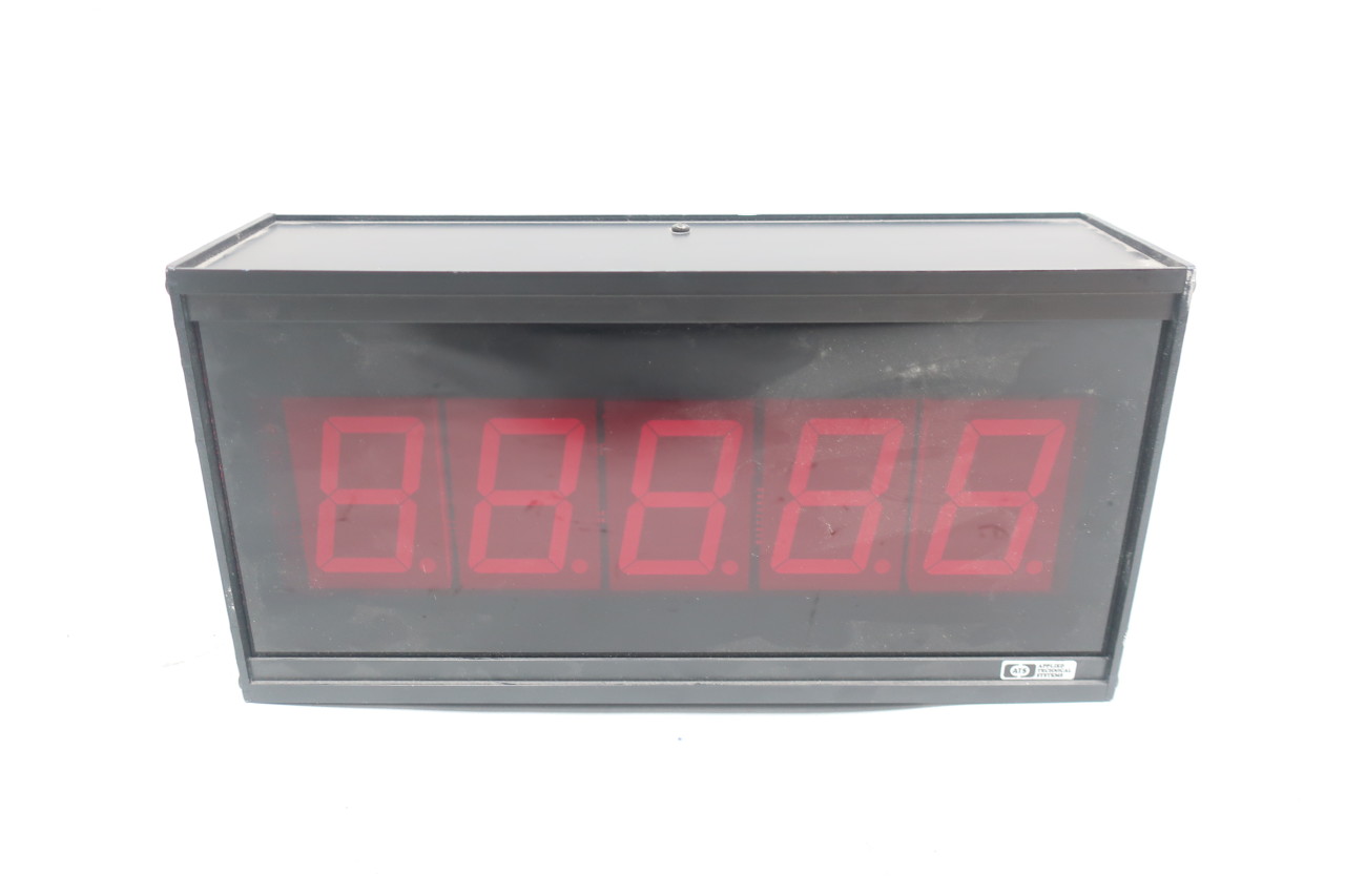 APPLIED TECHNICAL SYSTEMS AE25-341 5-DIGIT DIGITAL MESSAGE DISPLAY ...