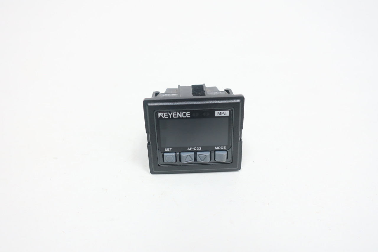 KEYENCE AP-C33 DIGITAL 12/24V-DC PRESSURE SENSOR - MRO INDUSTRIAL