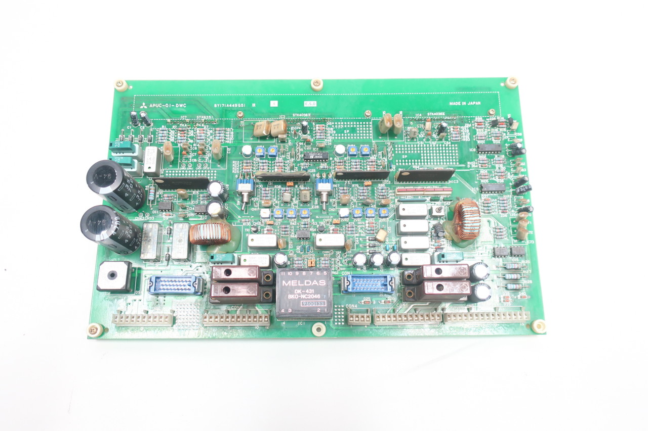 MITSUBISHI APUC-01-DWC BY171A449G51 PCB CIRCUIT BOARD - MRO INDUSTRIAL