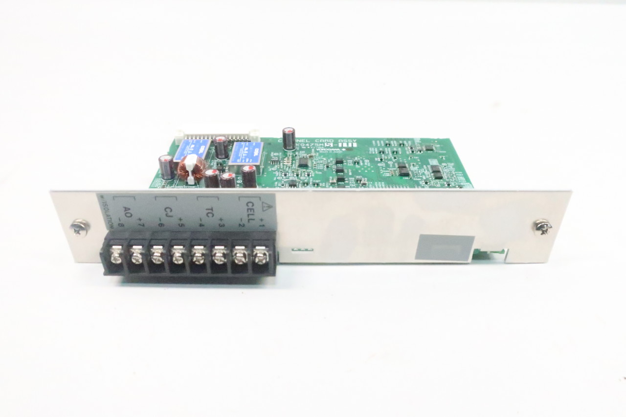 YOKOGAWA AV55CM-B1-A CHANNEL CARD ASSEMBLY REV 1.12 PCB CIRCUIT BOARD ...