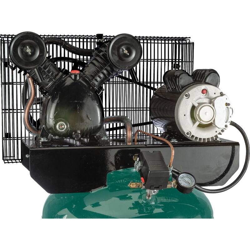 Grizzly PRO 60 Gal. 3 HP 125 PSI Stationary Corded Electric Air ...