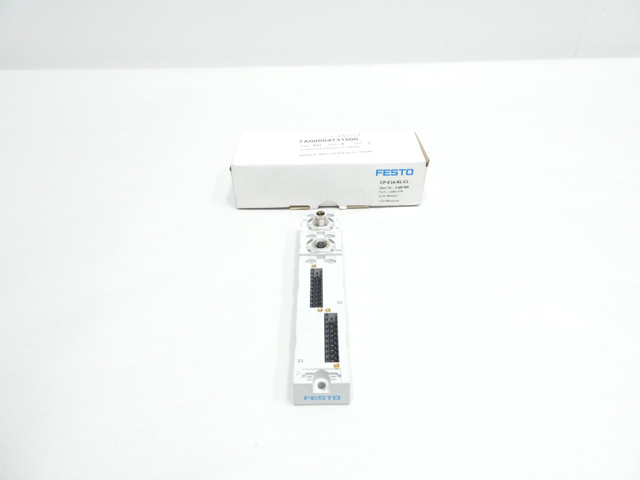 FESTO CP-E16-KL-CL I/O DISTRIBUTION OTHER PLC AND DCS MODULE - MRO ...