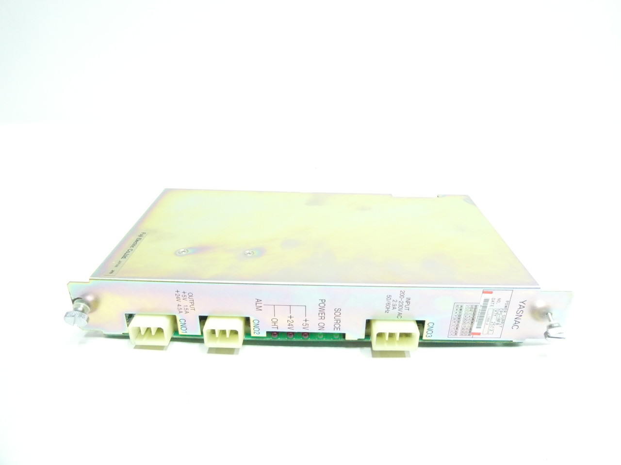 YASNAC CPS-18FB POWER SUPPLY MODULE - MRO INDUSTRIAL