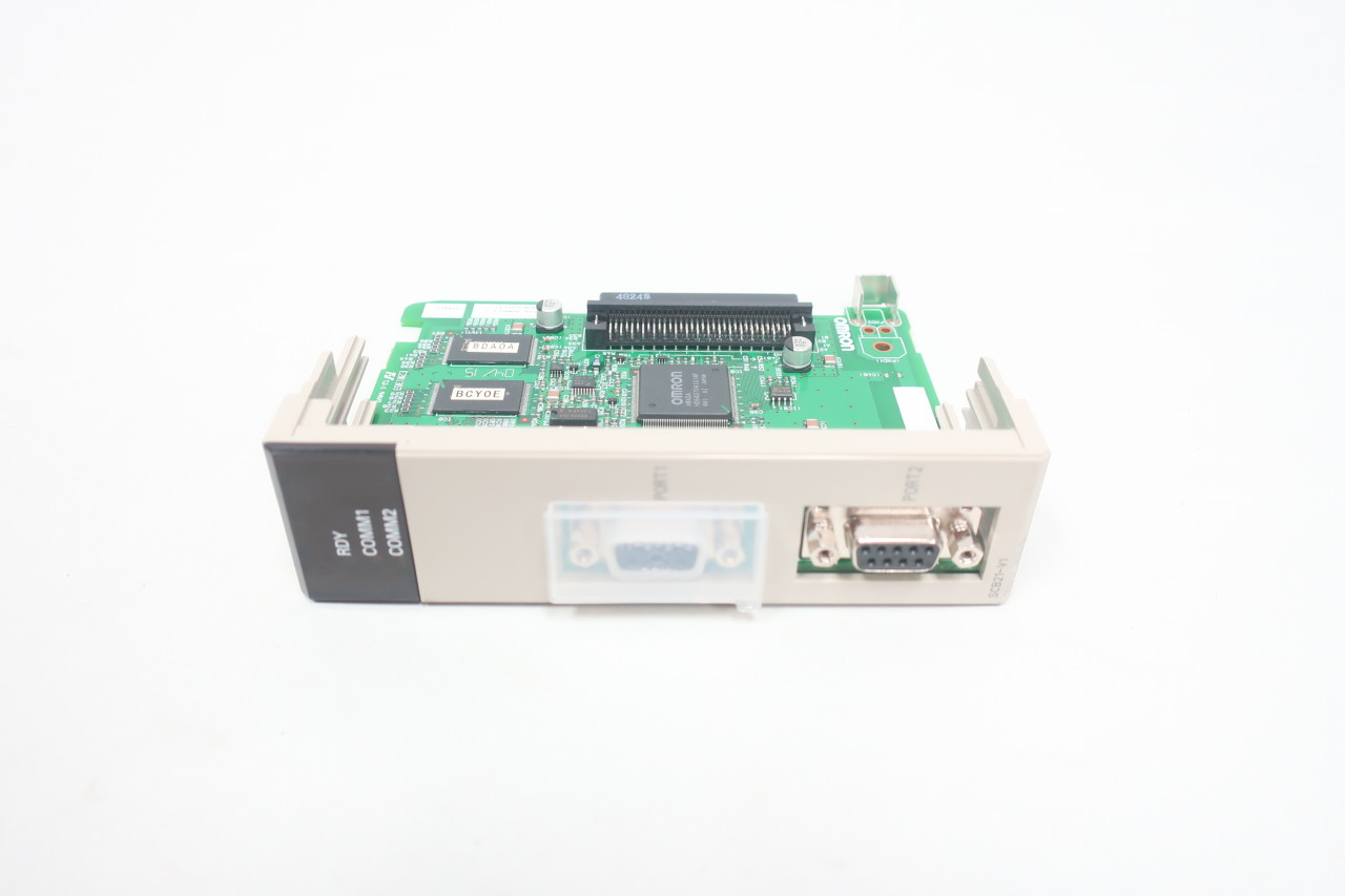 OMRON CS1W-SCB21-V1 SERIAL COMMUNICATION BOARD ETHERNET AND ...